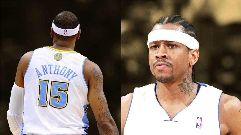 "A.I. was doing it unknowingly" - Carmelo Anthony believes Allen ...