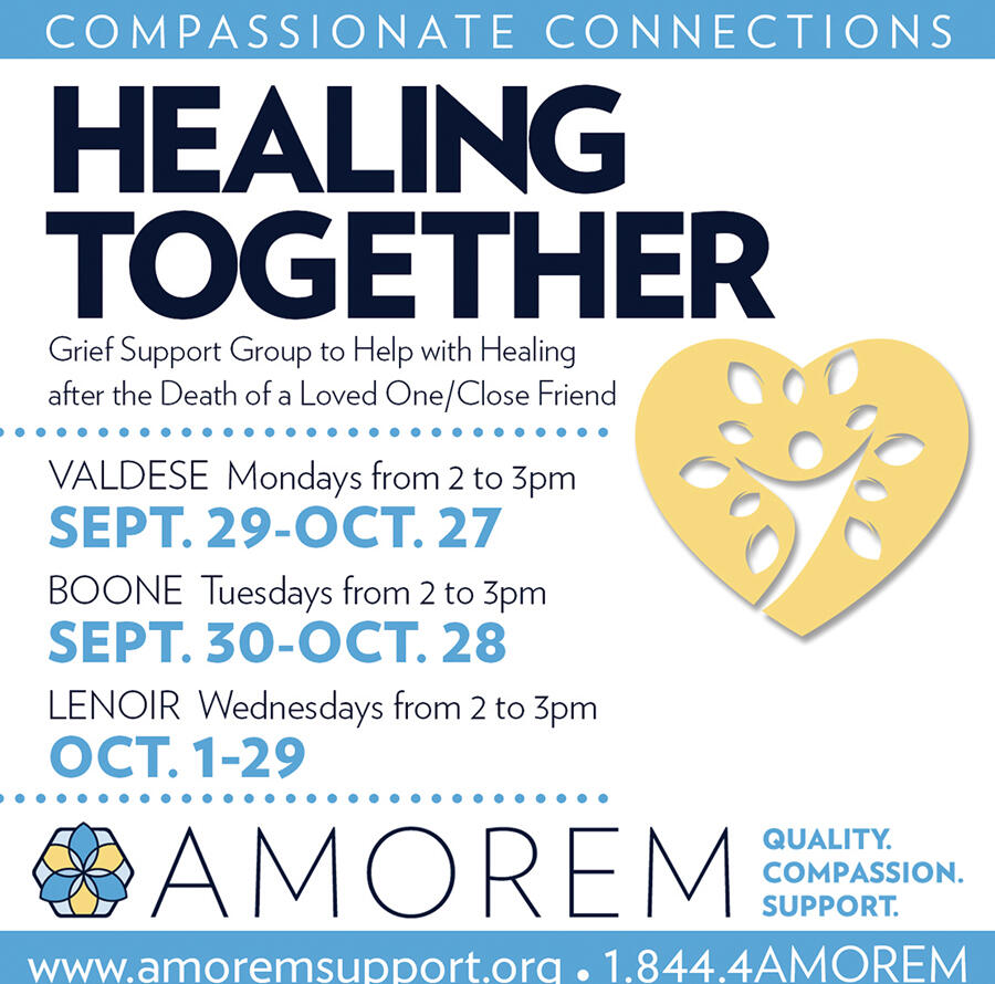 AMOREM Hosts Healing Together Grief Support Groups - NewsBreak