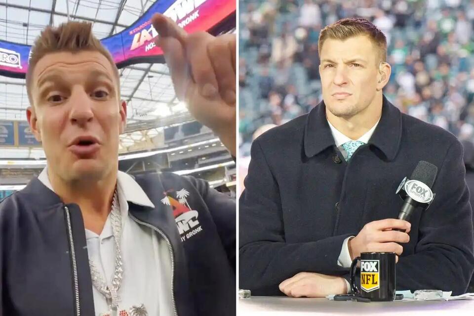 Rob Gronkowski makes shock FOX NFL Sunday appearance just hours after ...