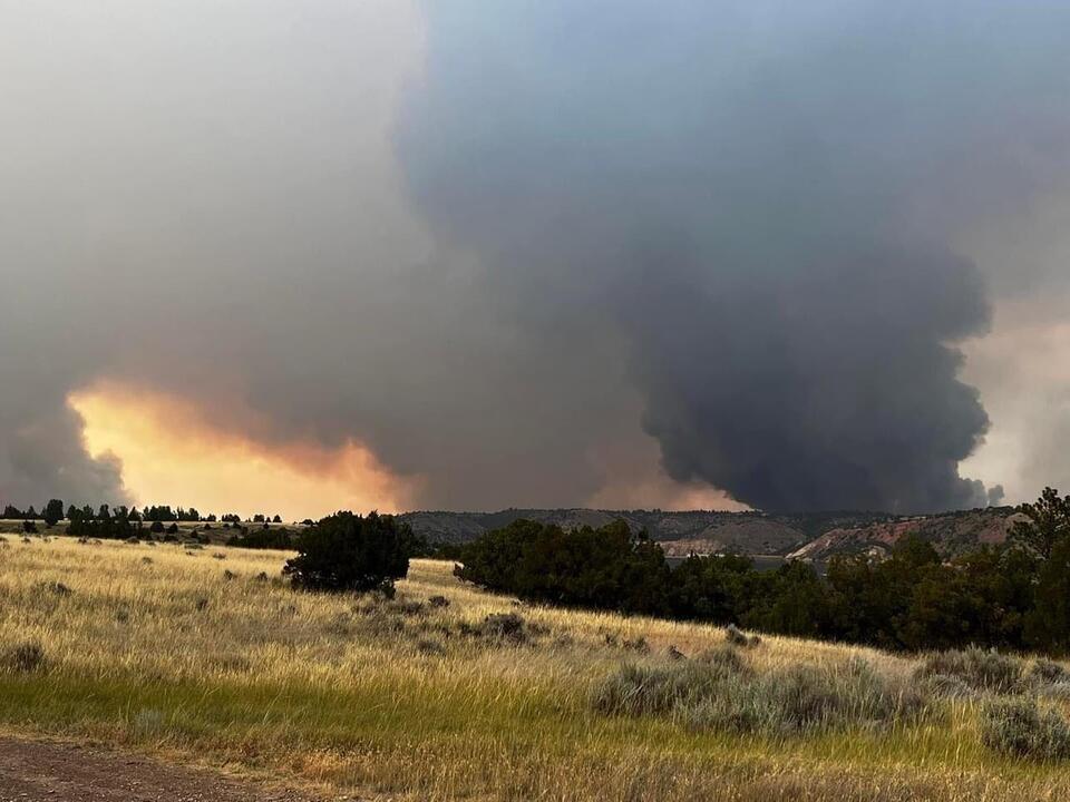 Anderson Fire burns 9,048 acres in Big Horn Co. with evacuation notices ...