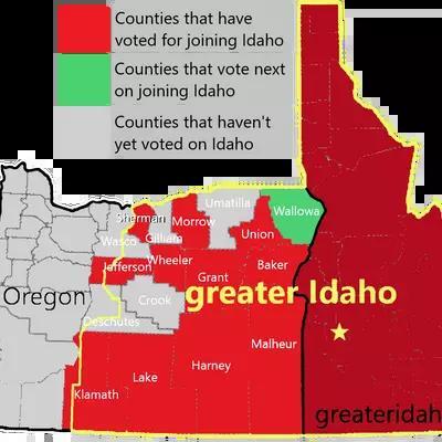 Oregon sees 13th county vote to secede, join Idaho as 'Greater Idaho ...