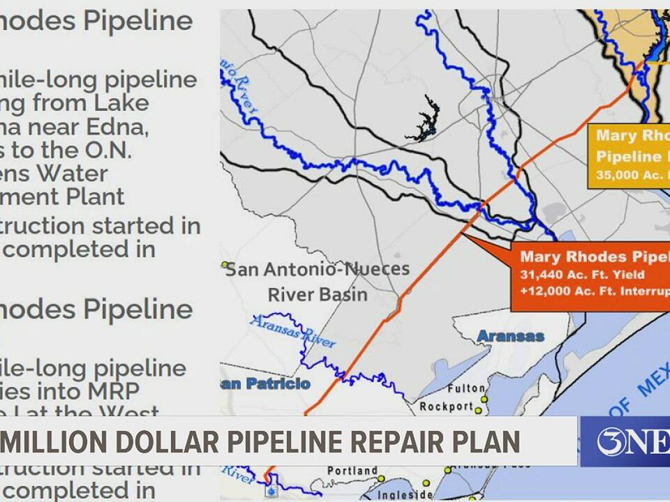 Study shows breaks in Mary Rhodes Pipeline, one of the water sources ...