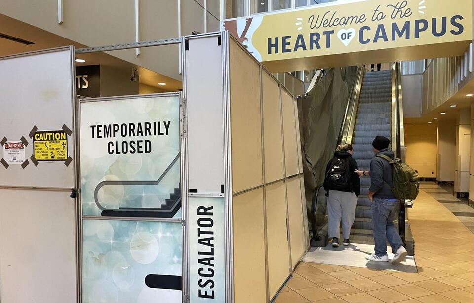 Escalator Repairs in Thad Cochran Center to Finish Soon - NewsBreak