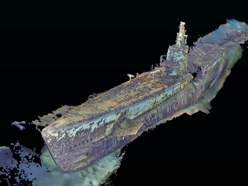 Wreck of Famed WWII-Era American Submarine USS Harder (SS-257 ...