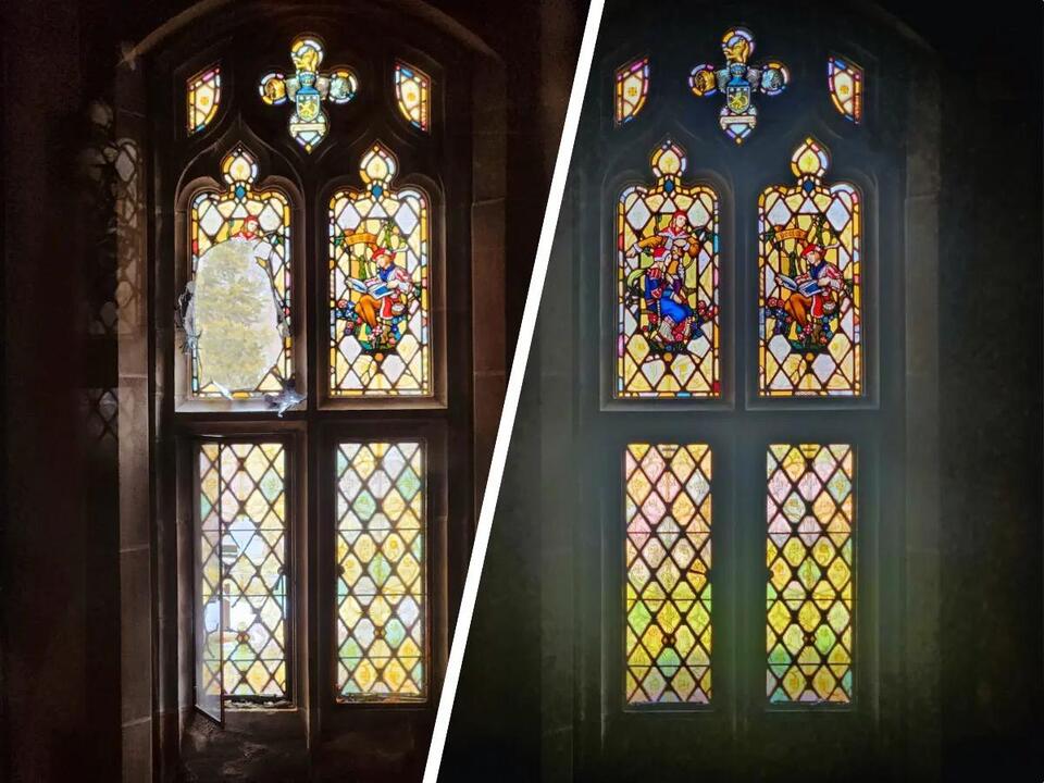 Meadow Brook’s Historic Stained Glass Windows Restored to Original ...