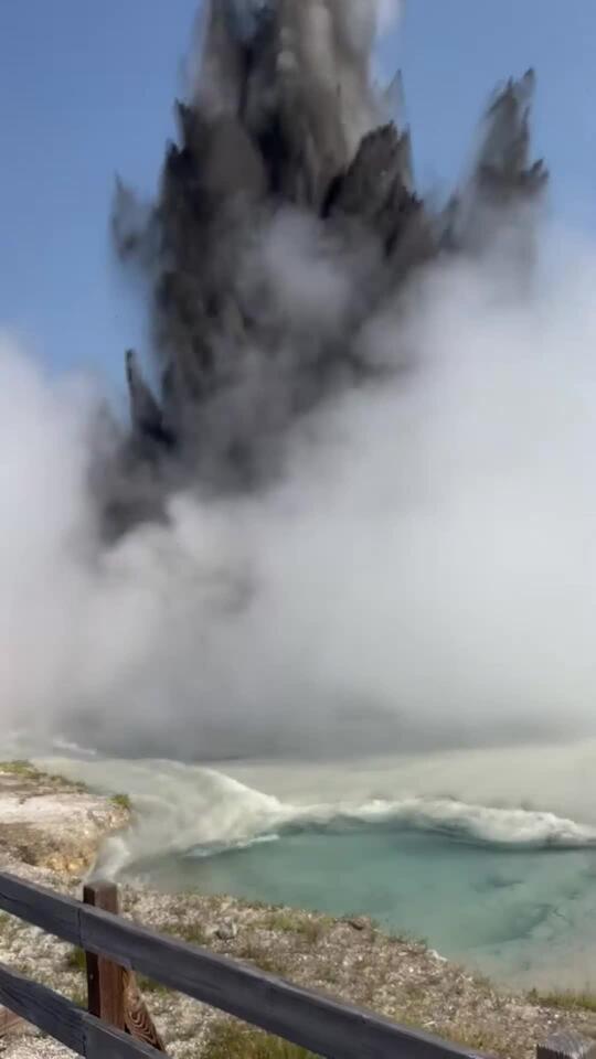 Biscuit Basin Hydrothermal Explosion - NewsBreak