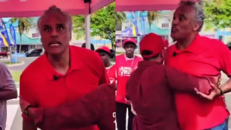 Ex-NBA Star Rick Fox Nearly Throws Hands at Campaign Event After Heated ...