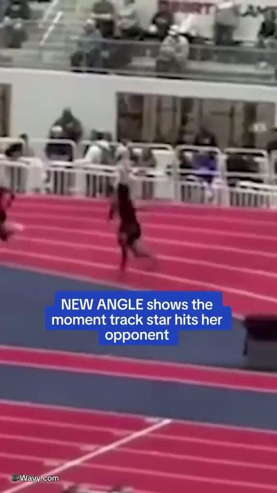 A shocking new angle showing the moment I.C. Norcom High School track ...