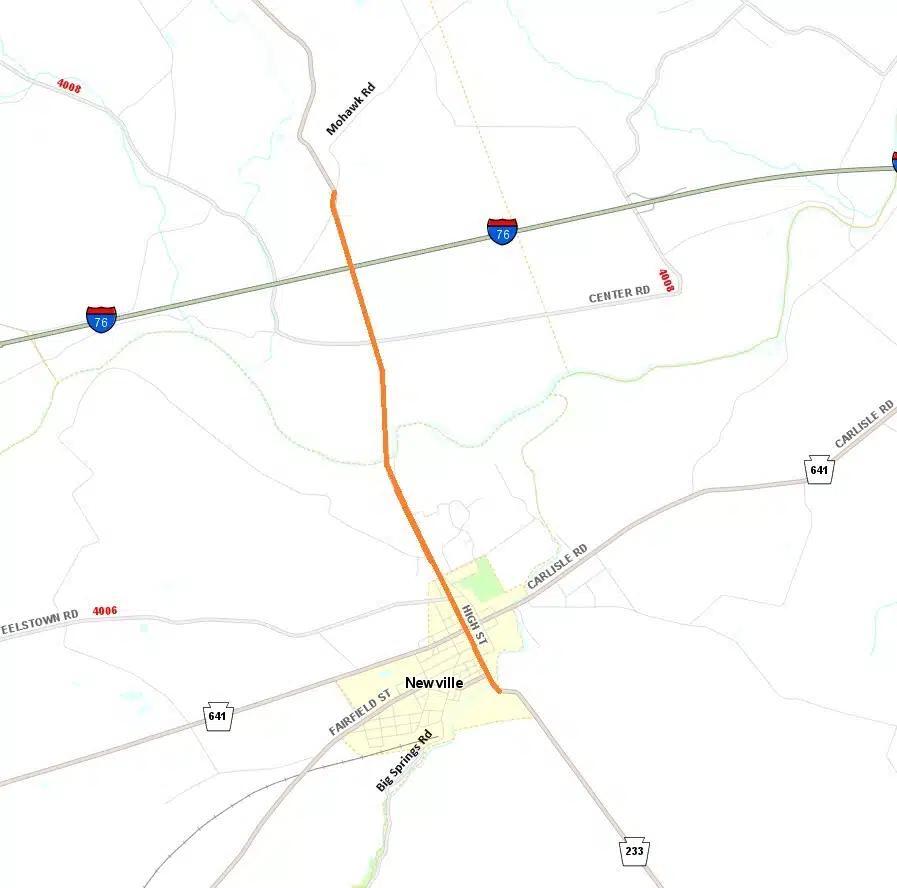 Resurfacing Project to Begin on Route 233 (Doubling Gap Road) in ...