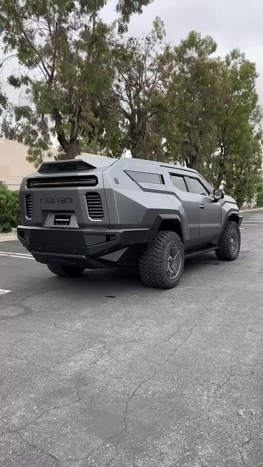 You could survive a zombie apocalypse by driving the Rezvani Vengeance ...