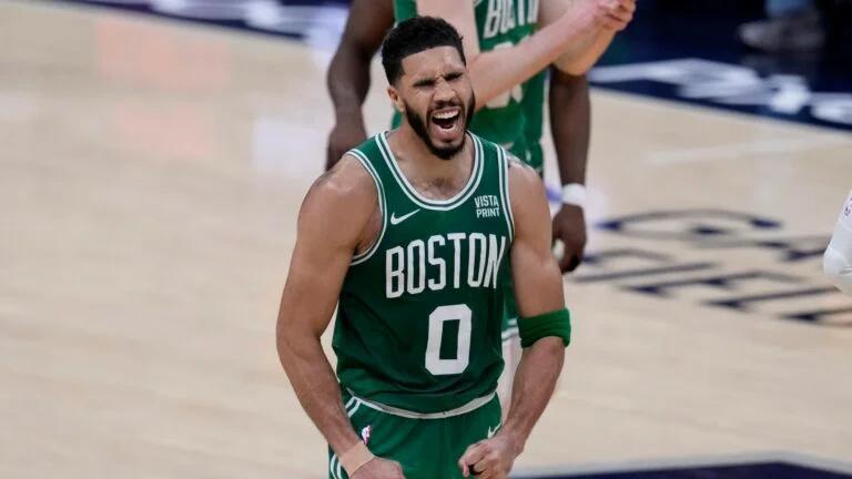 ‘Hang it in the [expletive] Louvre’: What Celtics players said of Jayson Tatum’s behind-the-back ...