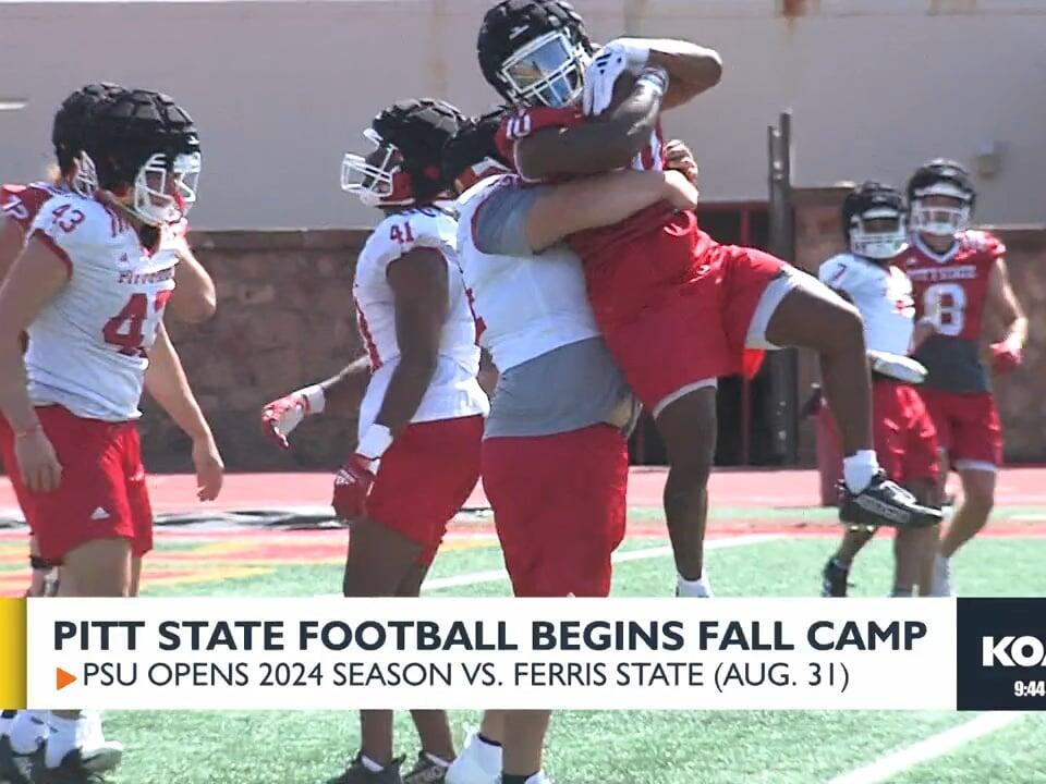 Pitt State football holds first practice of 2024