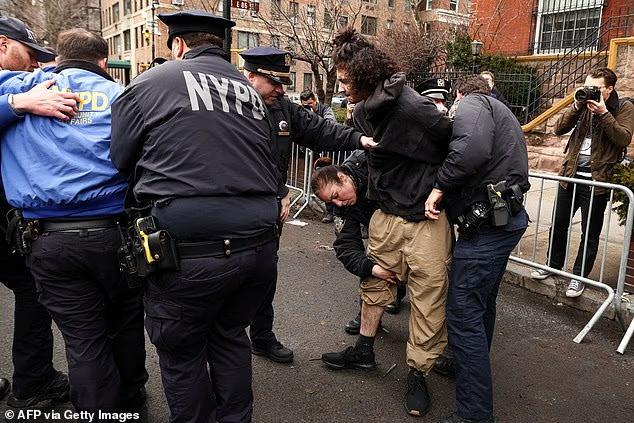 Six arrested after 'homemade nail bombs' launched at home of NYC mayor ...