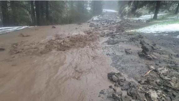 Sunday Flash Flooding Damages Some Whitman County Rural Roads In Colfax ...