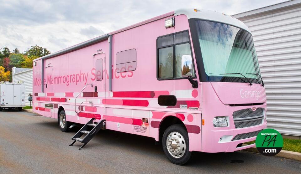 Geisinger goes pink, launches mobile mammogram bus for Breast Cancer ...