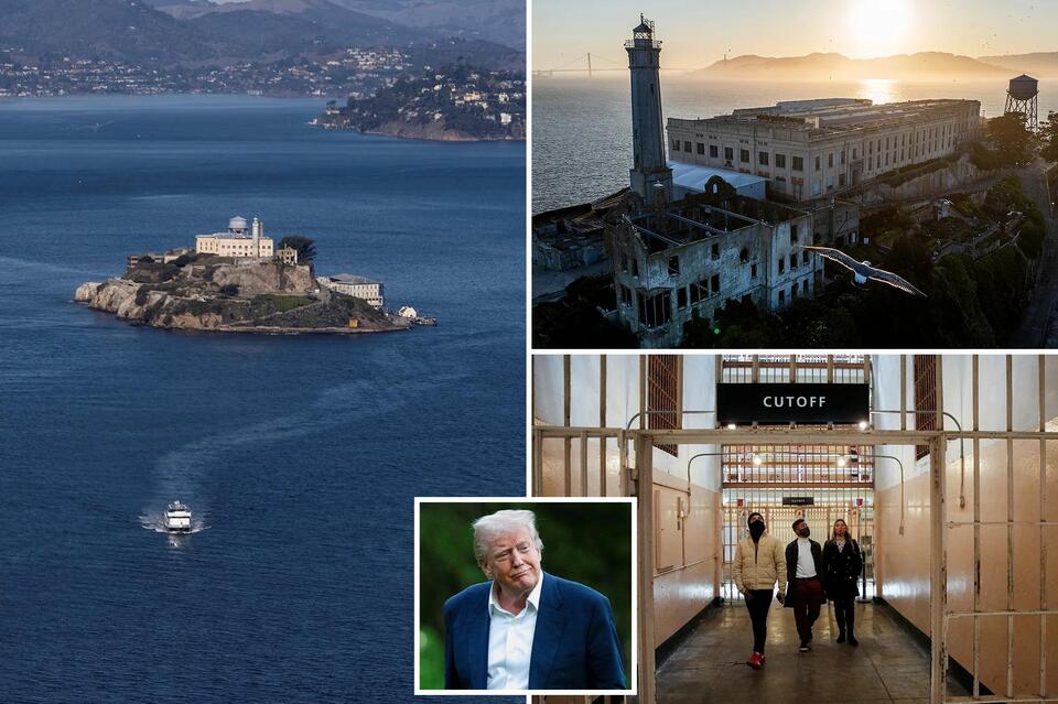 Trump orders reopening of notorious Alcatraz prison to lock away the ...