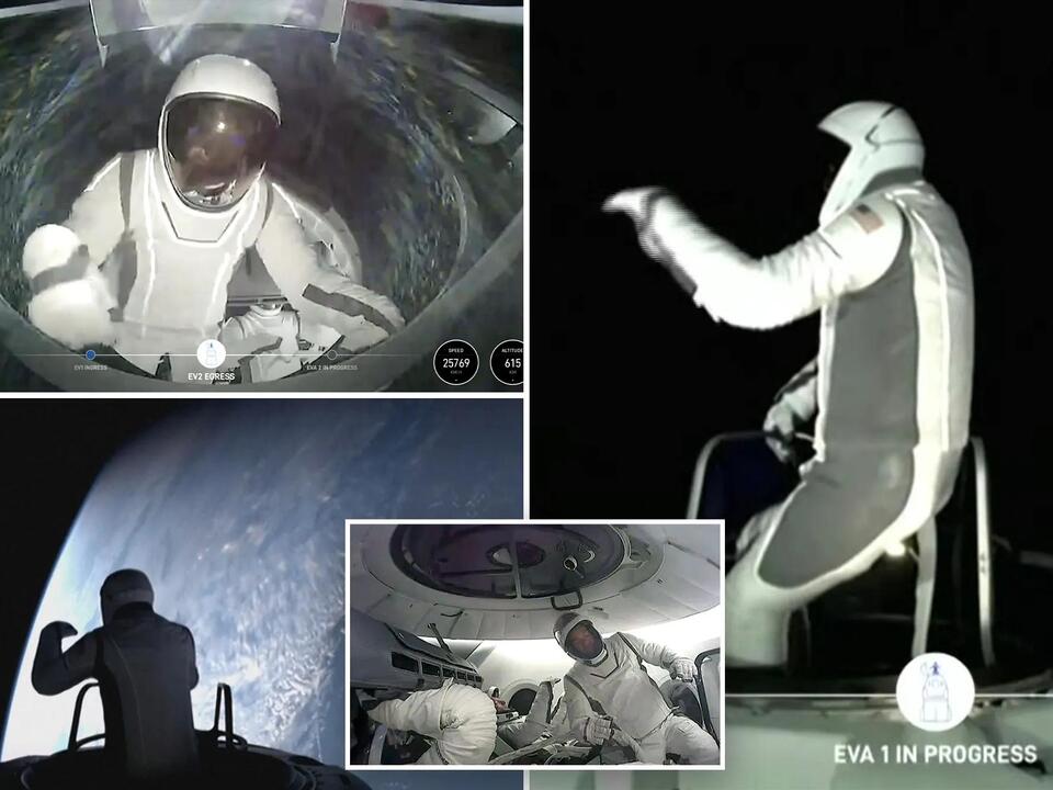 Tech billionaire Jared Isaacman steps out in space for first-ever private spacewalk after ...