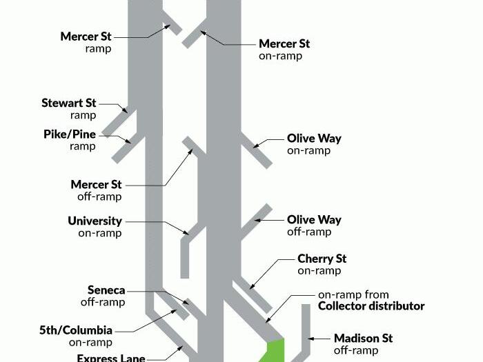 NB I-5 to close collector/distributor ramp, other ramps overnight in ...
