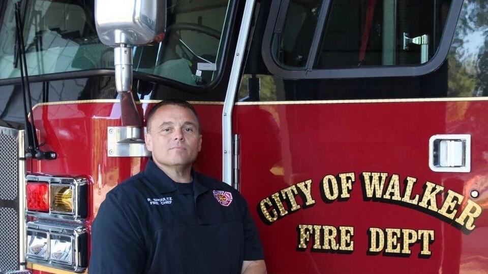 City of Walker mourns unexpected loss of Fire Chief Russell Shoultz ...