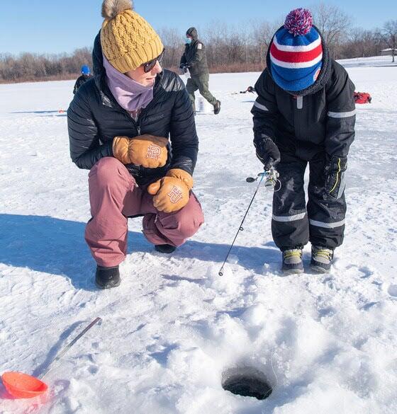 Take a Kid Ice Fishing Weekend is coming up - NewsBreak