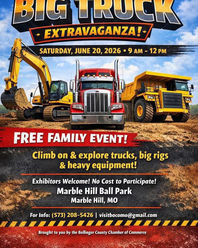 Big Truck Extravaganza coming to Marble Hill - NewsBreak