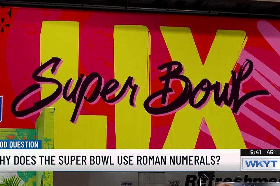 Good Question: Why does the Super Bowl use Roman numerals? - NewsBreak