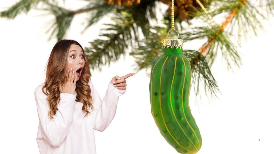 The Christmas Pickle: The Strange Holiday Tradition Taking Over - NewsBreak