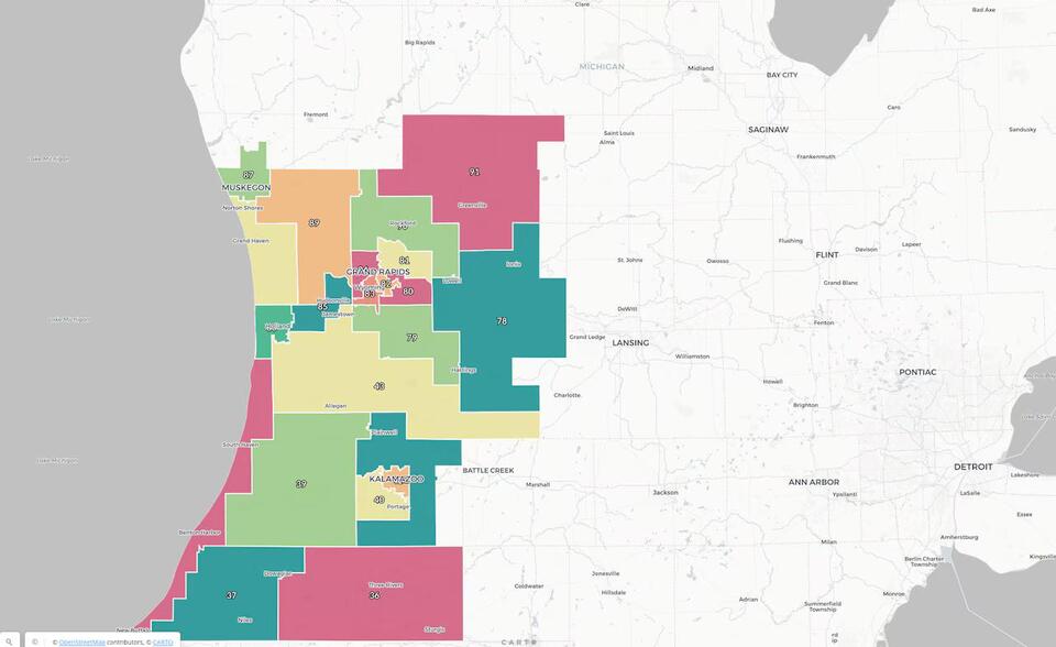 2024 Michigan House primary election results: Grand Rapids, Kalamazoo ...