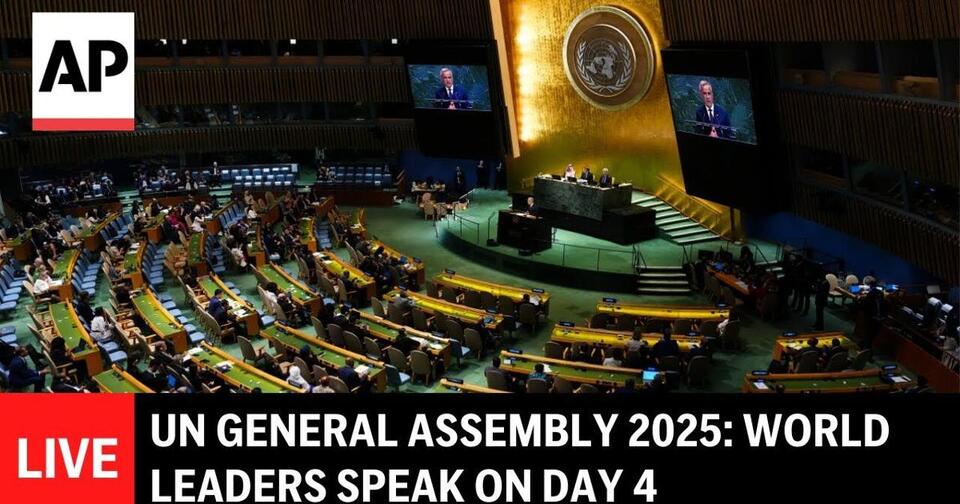 UN General Assembly 2025 LIVE: World Leaders speak on Day 4 - NewsBreak