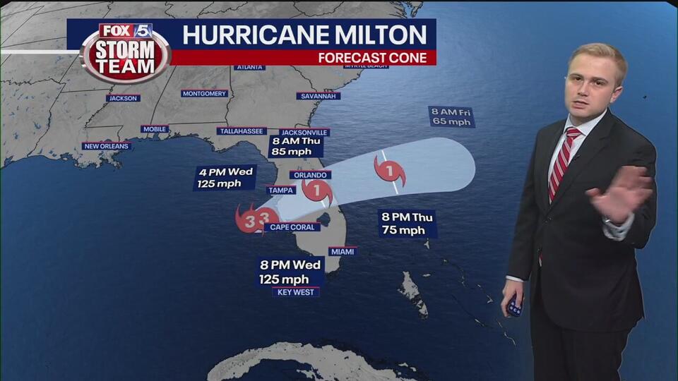 Hurricane Milton set to make landfall in Florida - NewsBreak