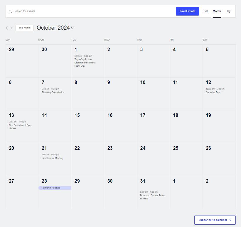 Tega Cay Sun Launches New Events Calendar for the Community - NewsBreak