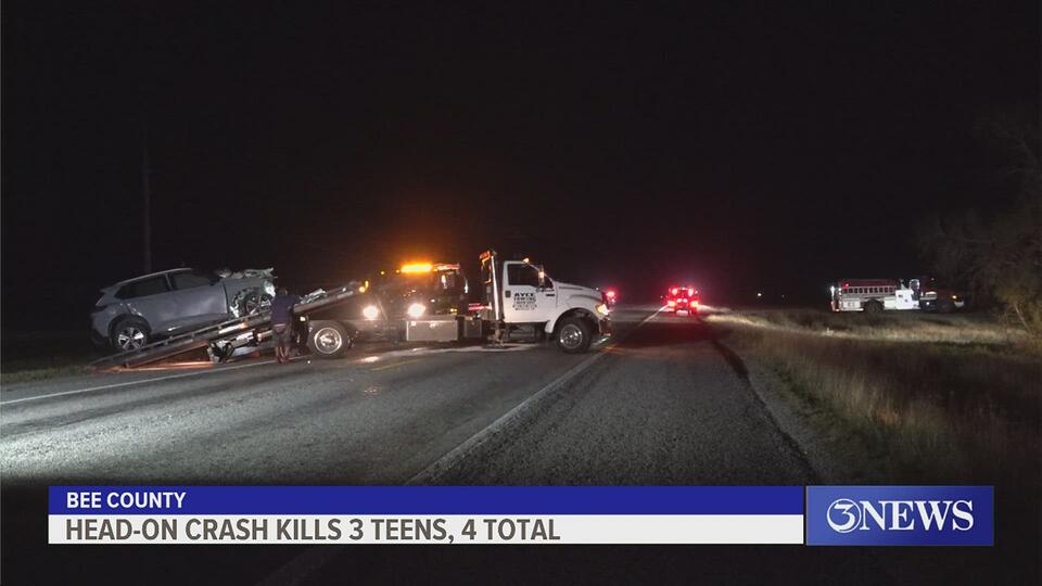 Victims identified after head-on crash between Skidmore and Tynan kills ...