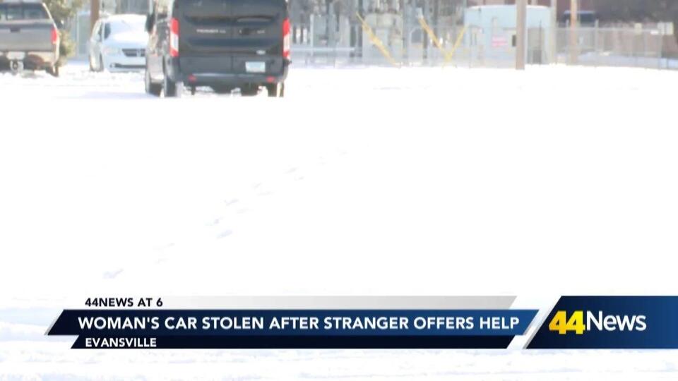 Woman stranded in freezing Evansville snow has car stolen by person ...