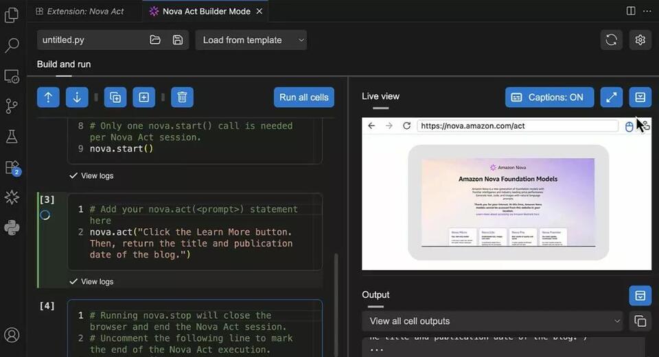 AWS launches IDE extension for building browser automation agents - NewsBreak