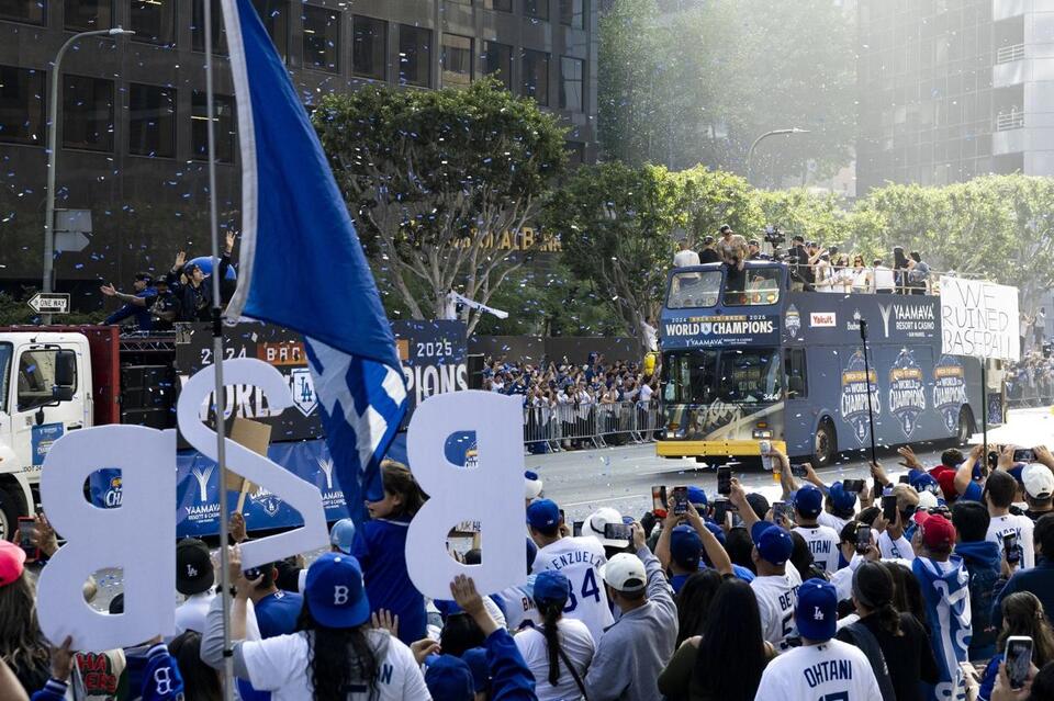 2025 Dodgers World Series parade - NewsBreak