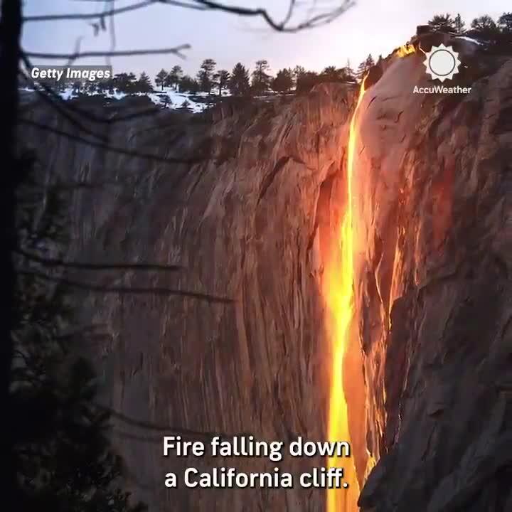 Get ready for a fiery display! 🔥💦 Here's how to witness the awe-inspiring firefall at Yosemite's ...