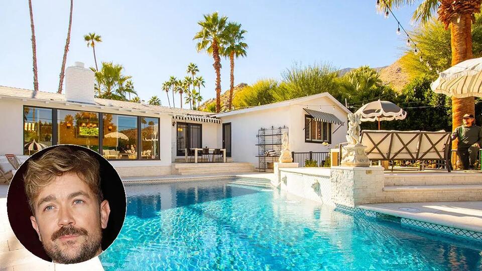British actor Emrhys Cooper seeks $2.2M for his Palm Springs retreat ...
