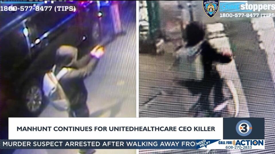 Manhunt for UnitedHealthcare CEO continues - NewsBreak