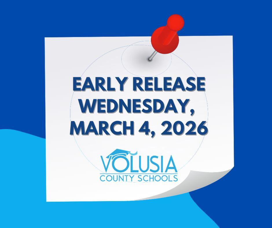 Early release day for Volusia County Schools March 4 - NewsBreak