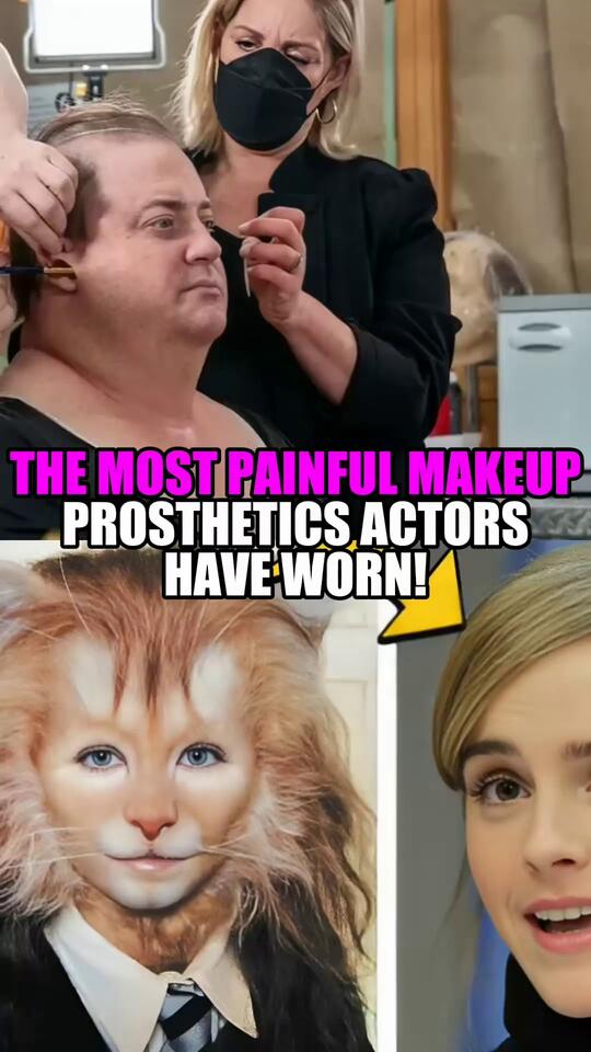 the most painful makeup prosthetics actors have worn! - NewsBreak