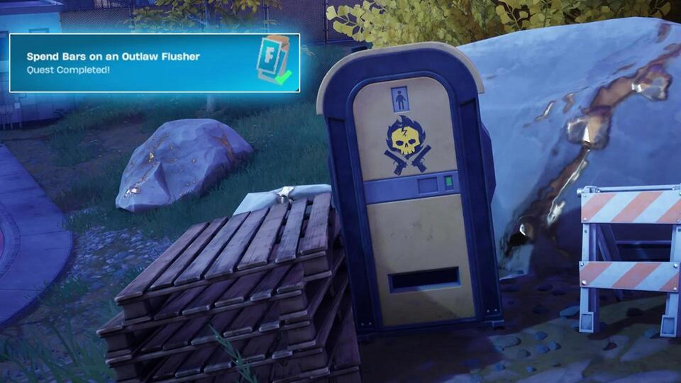 Fortnite: spend bars on an Outlaw Flusher - NewsBreak