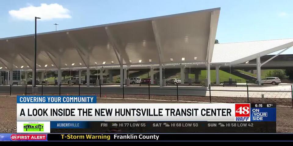 Huntsville Public Transportation plans to open new transit center over ...