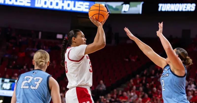 No. 24 Nebraska comes up short, losing to No. 15 Michigan State 73-71 ...