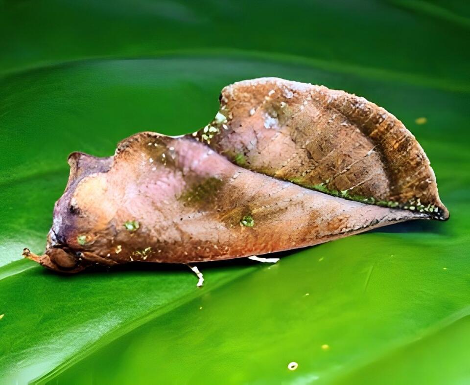 Moth makes its flat wings appear 3D to trick predators - NewsBreak