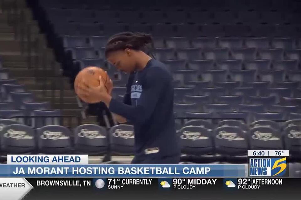 Ja Morant hosts first basketball camp for youth - NewsBreak