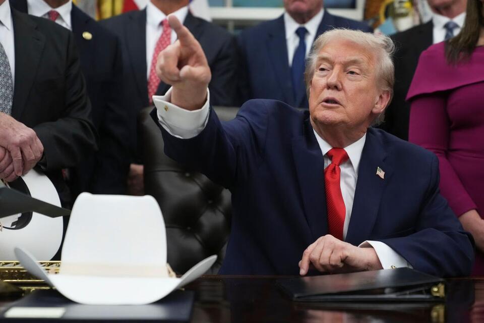 Trump scolds another female reporter for trying to ask questions: ‘She ...