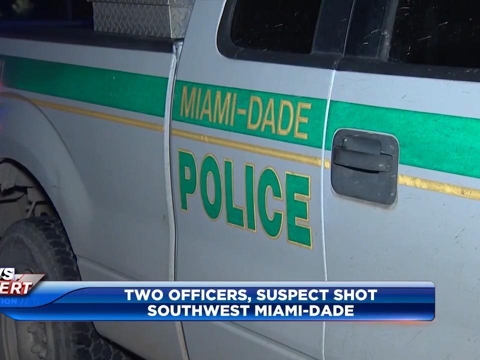 MDPD officers injured in response to squatter call; armed suspect ...