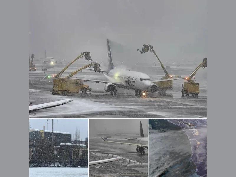 Washington Winter Surprise Brings Record March 13 Snowfall to Seattle ...