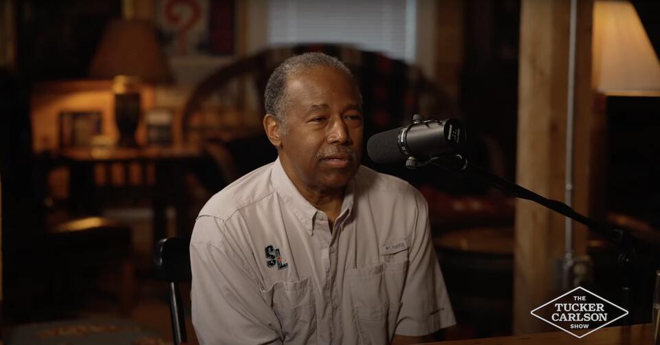 Ben Carson Tells Tucker Carlson Media Trying to Make Kamala Harris ...