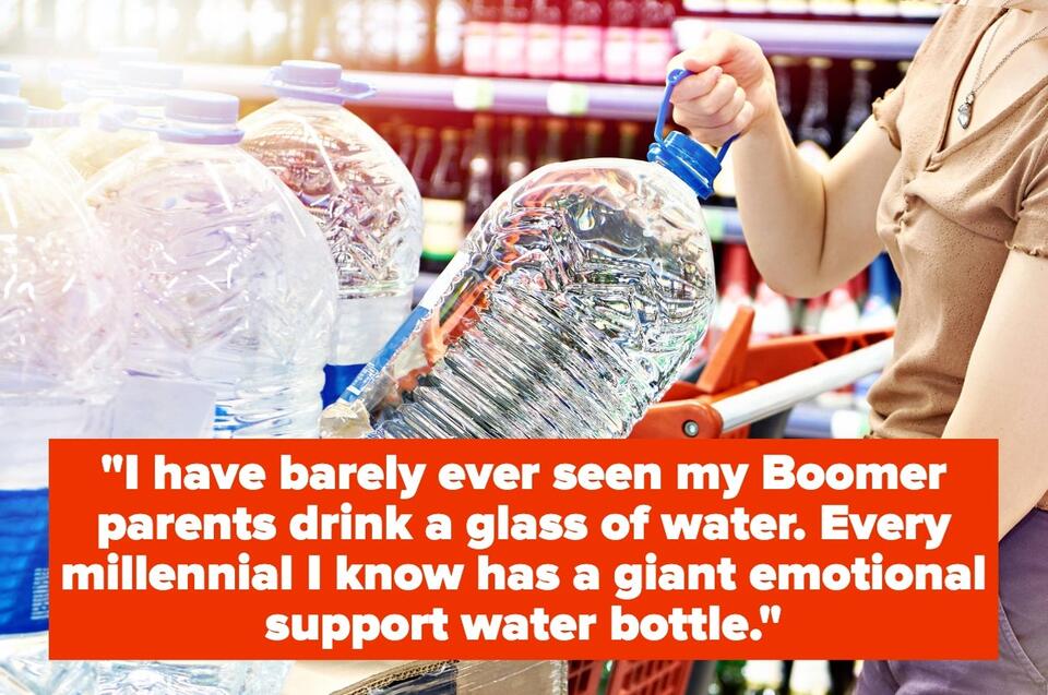 "I Have Barely Seen My Boomer Parents Drink Water": People Are ...